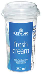 Kefalos Fresh Cream || 250ml — Silver Stream Distribution