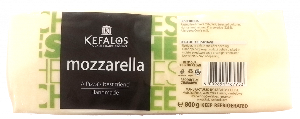 Kefalos Mozzarella Cheese (Vac) || 800g — Silver Stream Distribution