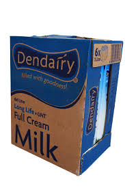 Dendairy Milk Full Cream || Case (6x1lt) — Silver Stream Distribution